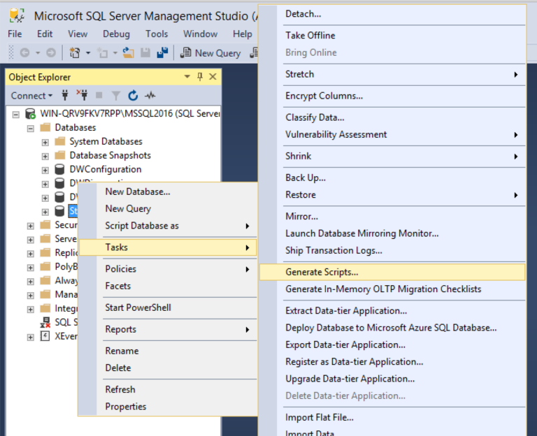 Exporting Mysql Postgresql And Sql Server Schema Structure Eversql